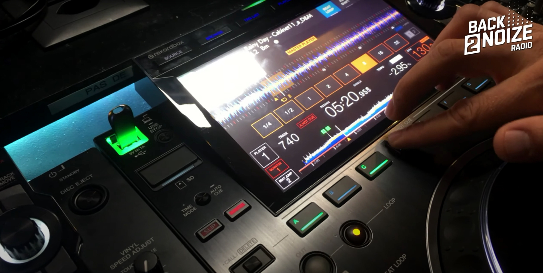 Pioneer DJ - CDJ-3000 Présentation - Back2noize Radio